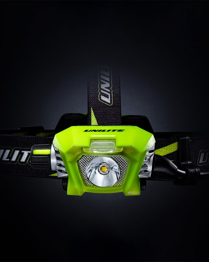 Najjaśniejsza latarka czołowa HL-11R | Unilite | 1100 lumenów